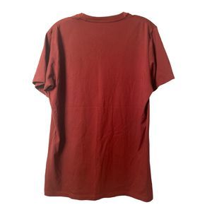 Uniqlo | Shirts | Uniqlo Crimson Red Vneck Mens Tshirt Medium Supima ...